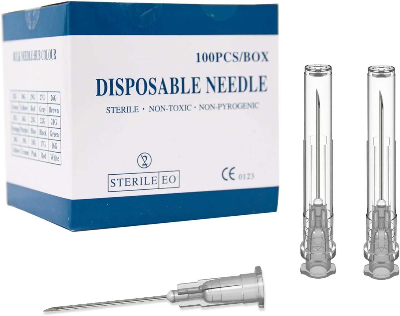 Amazon.com: Dispensing Needle with Cap, Sterile Disposable Injection ...