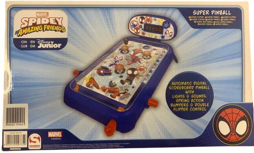 PaMeer Marvel Spidey & His Amazing Friends Super Pinball Board Game ...