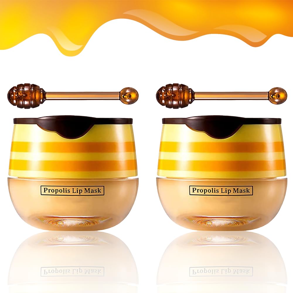 Amazon.com : Bee Balm Lip Balm Honey Pot - Hydrating &Prevention Dry ...