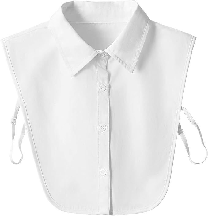 Amazon.com: Women's Fake Collar, Detachable Collared Shirt Attachment ...
