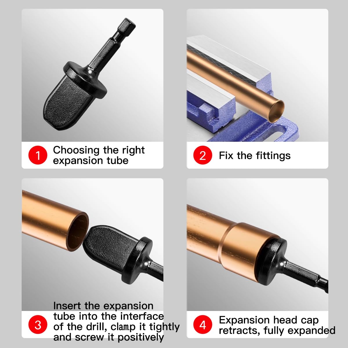 Hvac Tools Clearance HVAC Swage Tool Repairing Set,Air Conditioner ...