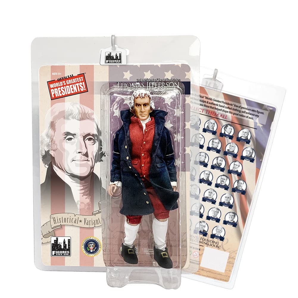 Amazon.com: US Presidents 8 Inch Action Figures Series: Thomas ...
