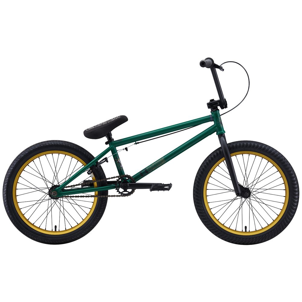 Green And Gold Bmx Bike