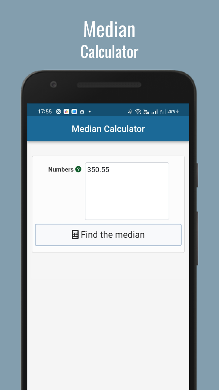 Median Calculator - App on the Amazon Appstore