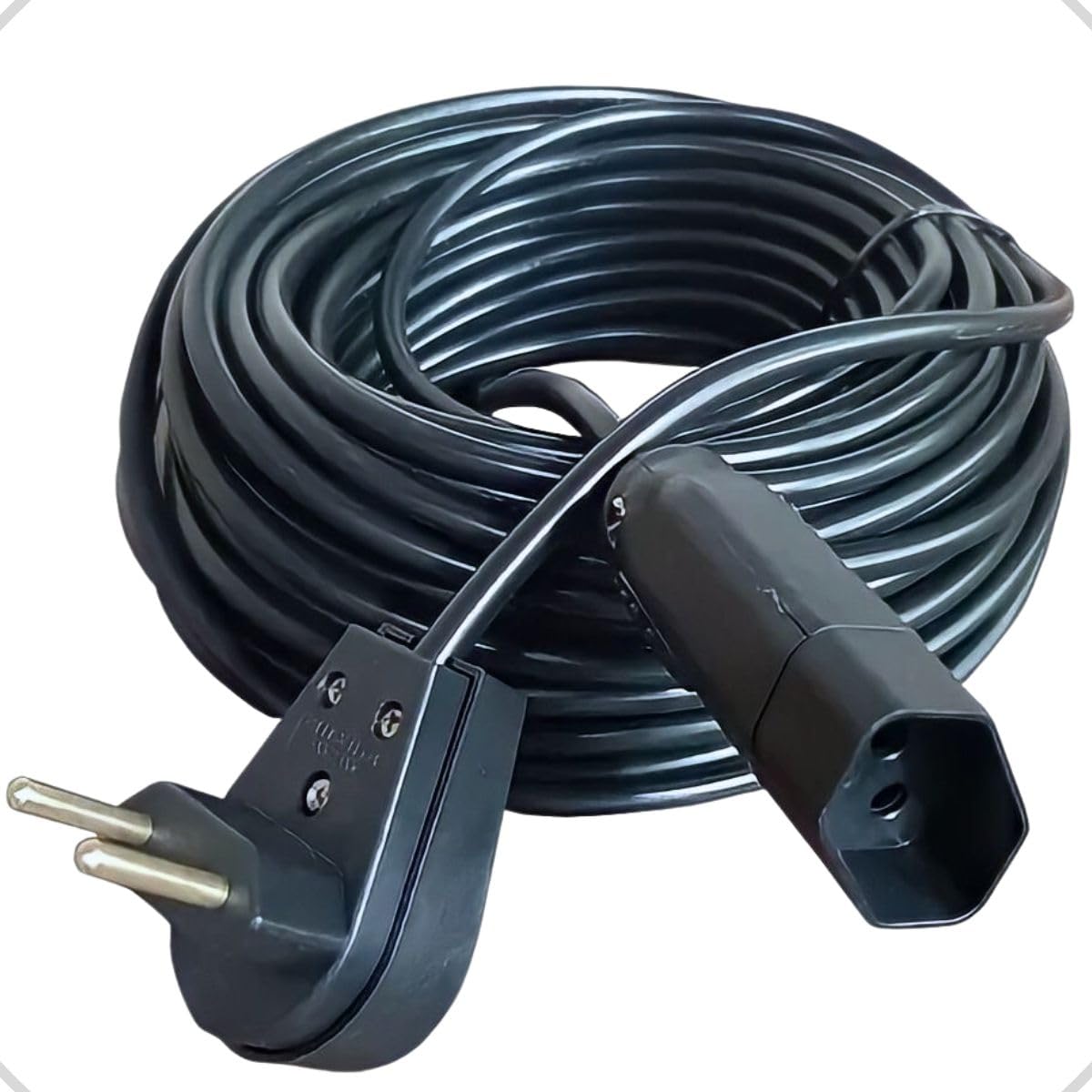 Extensao Eletrica 10 Metros 10A Cabo Prolongador PP 2x1,5mm Tomada ...