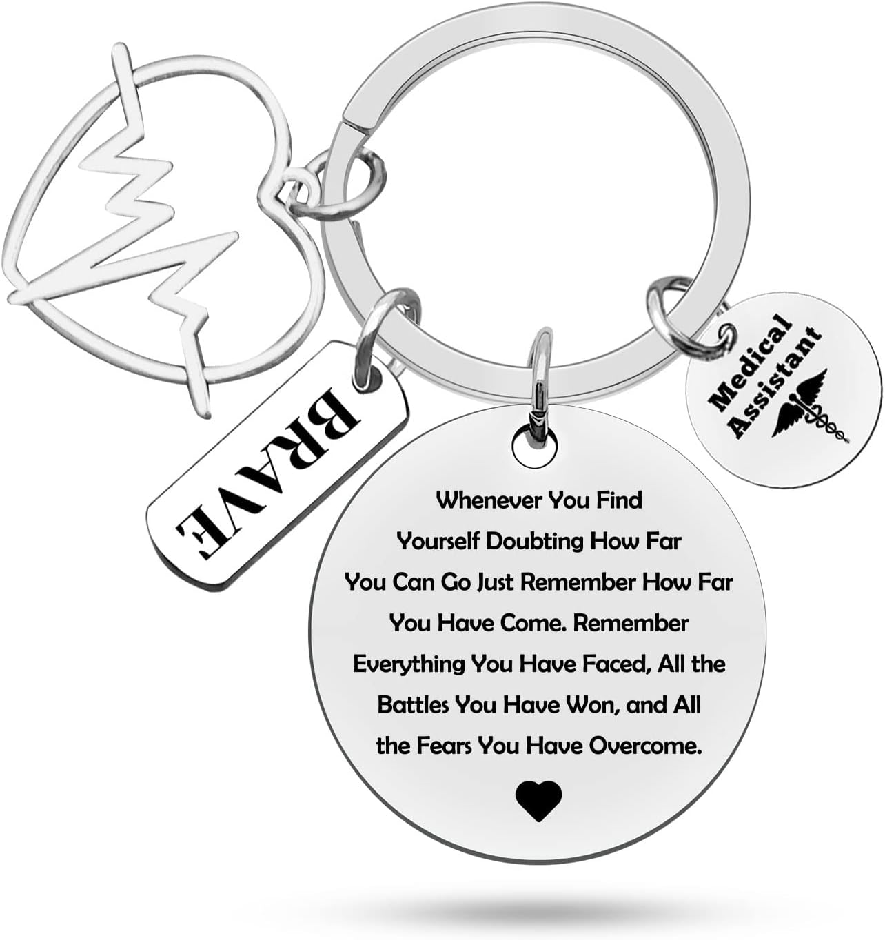 Amazon.com: Heigebi Medical Assistant Gifts Medical Assistant Keychain ...