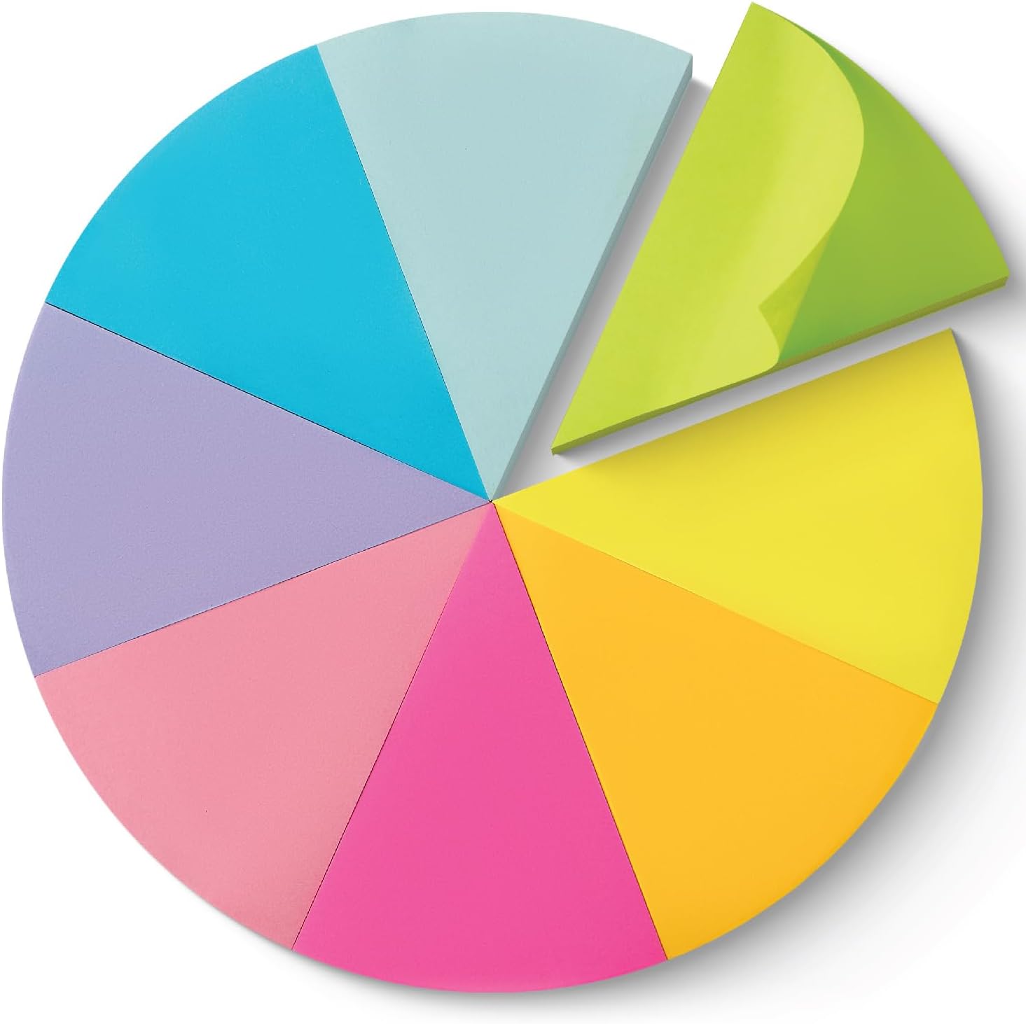 Amazon.com : Mr. Pen Triangular Sticky Notes - 8 Pads, 800 Sheets ...