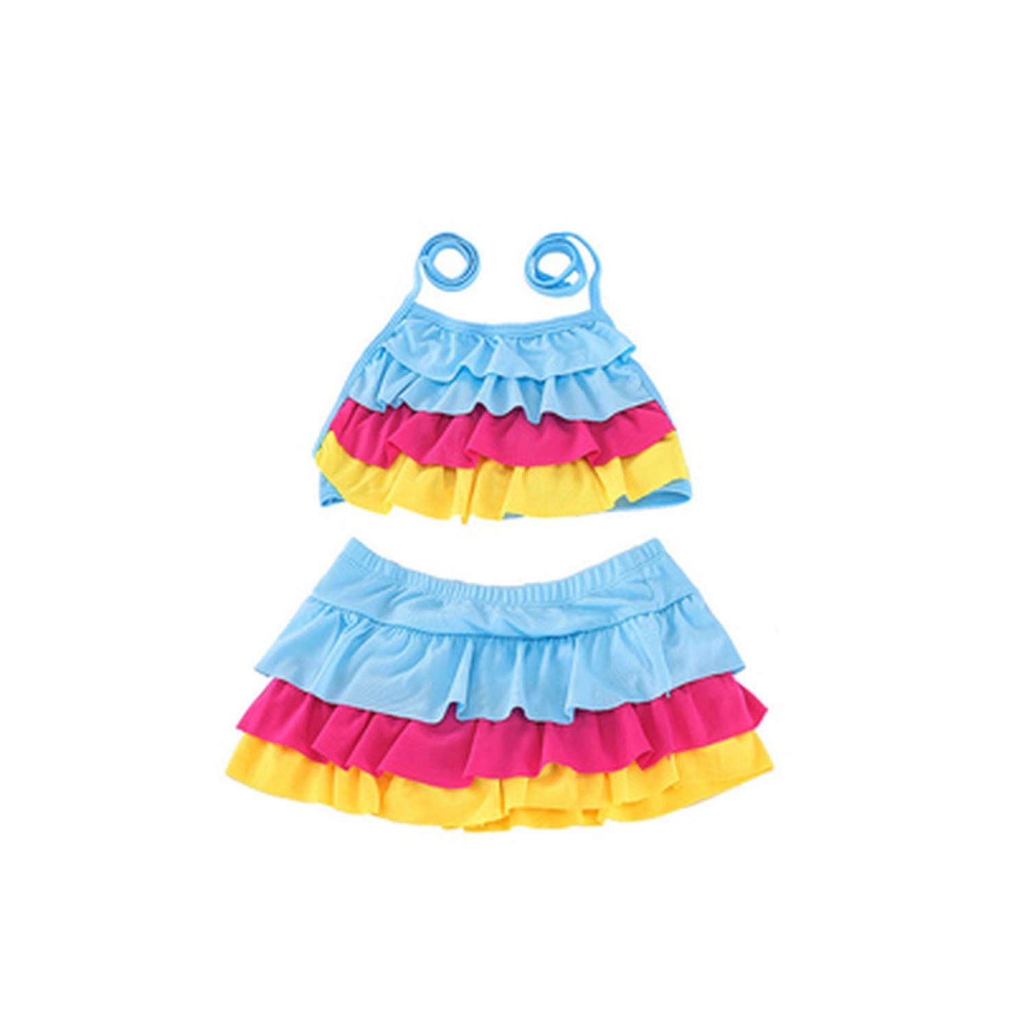 Sunny Eva Swimsuit Kids Girl Swim Ruffle Child Bikini Girl | Desertcart ...