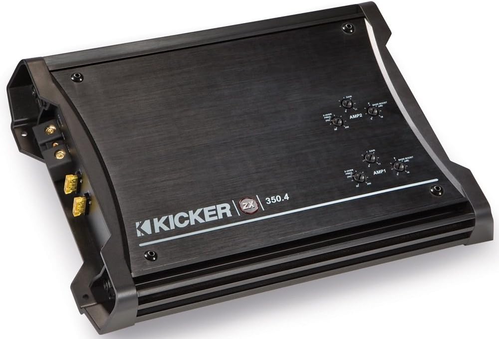 Amazon.com: KICKER ZX SERIES 4x75W 4 CH. AMPLIFIER : Electronics