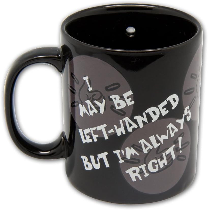 Amazon.com: FUNNY KIDS' HOME Travel Mugs I May be Left-handed But I'm ...