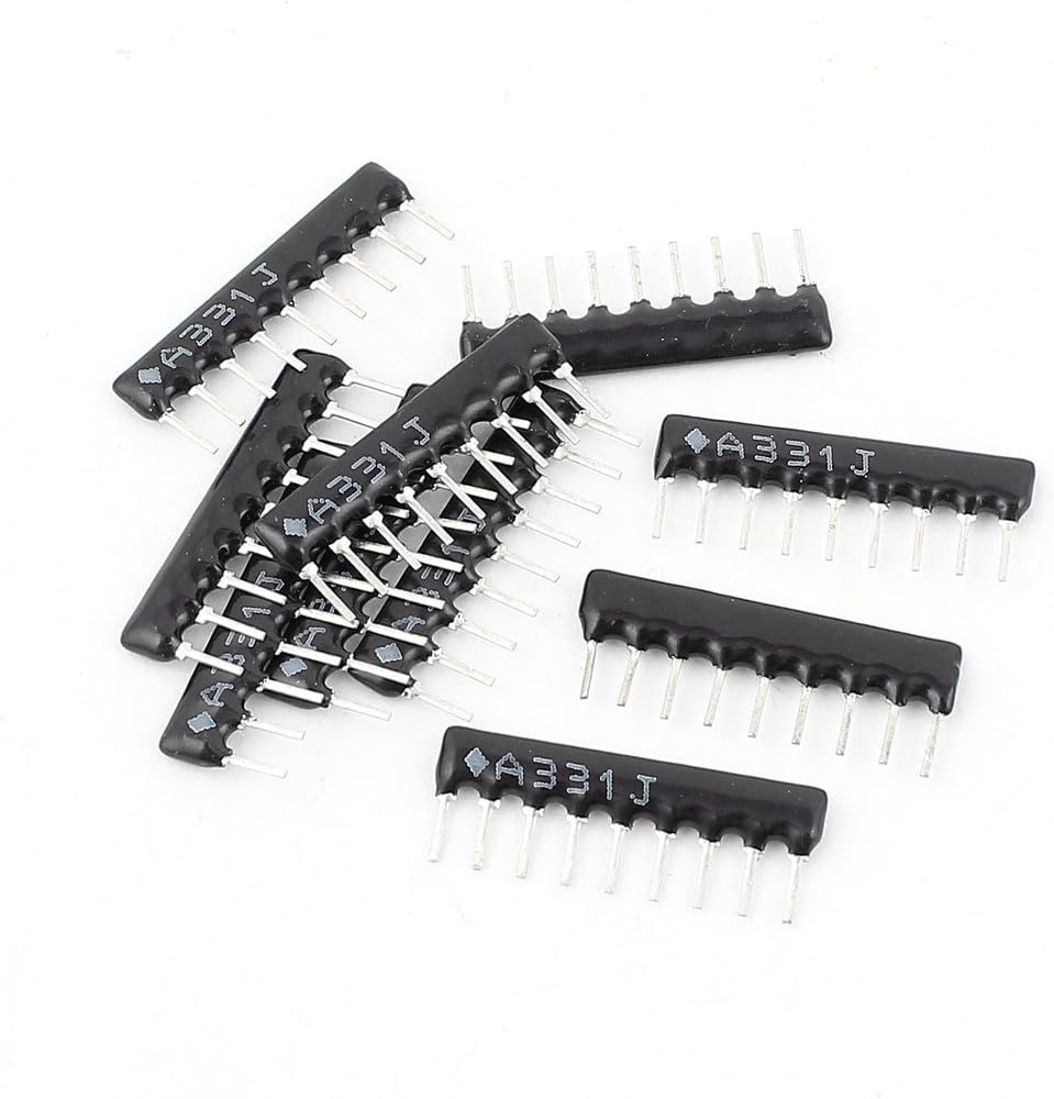 Amazon.com: LABDIP Energy consuming Elements 10 Pcs Fixed Resistors 1 ...
