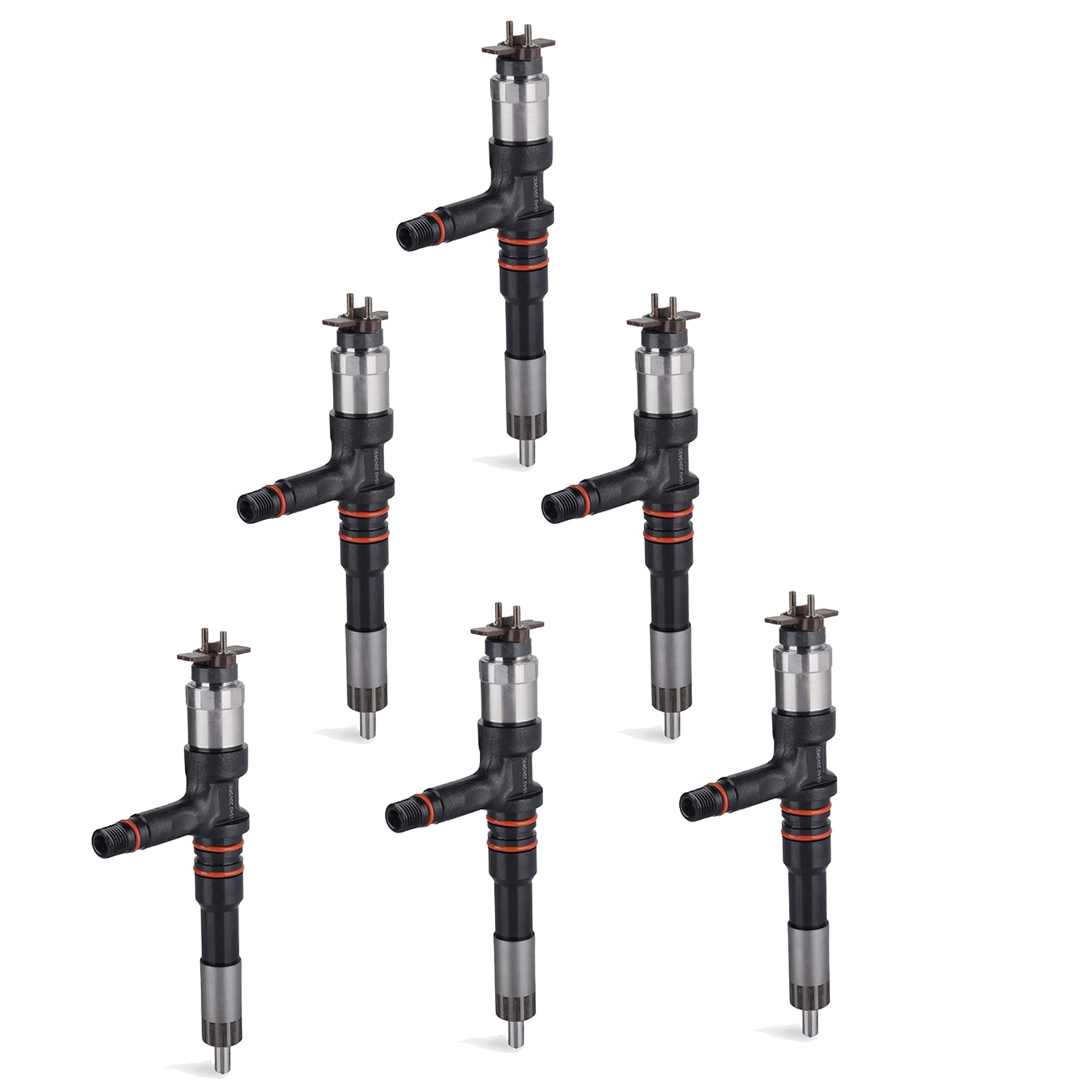 Amazon.com: Nayuank 6 PCS 095000-6640 095000-6070 Fuel Injector For ...
