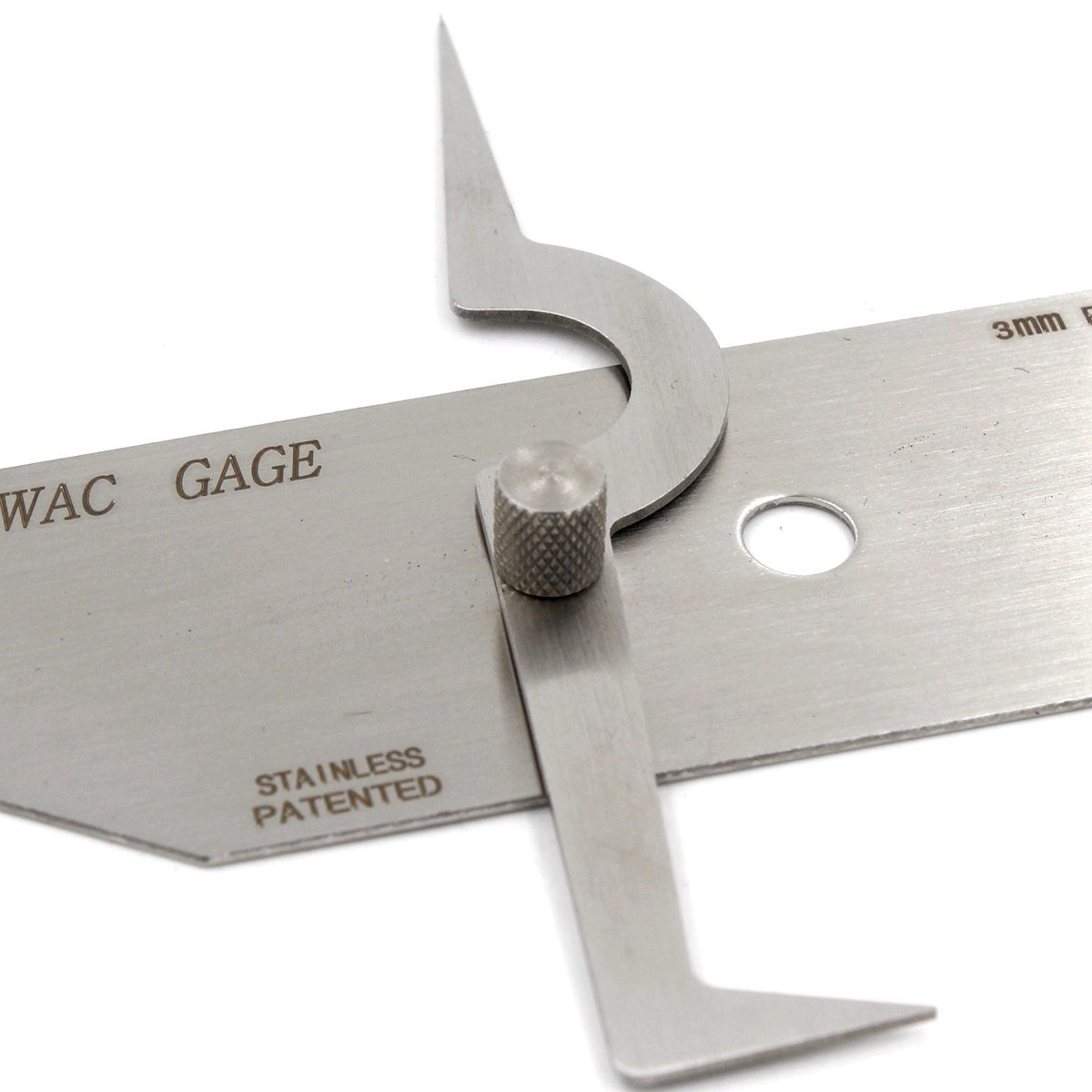 Snapklik.com : V-WAC Welding Gauge Weld Undercut/pit Depth Gage ...