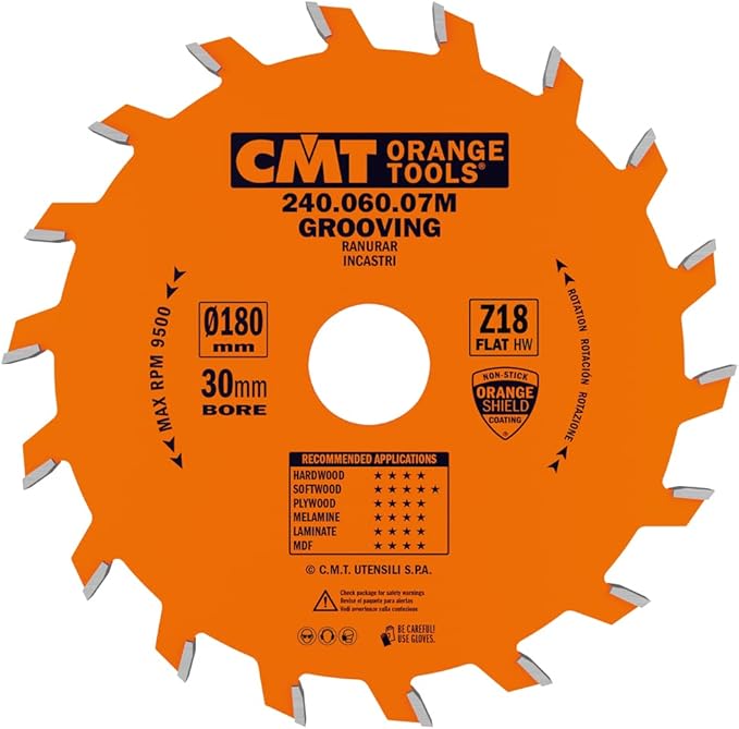 Cmt Orange Tools 240.060.07 M – Circular Saw Blade for Straight Groove ...