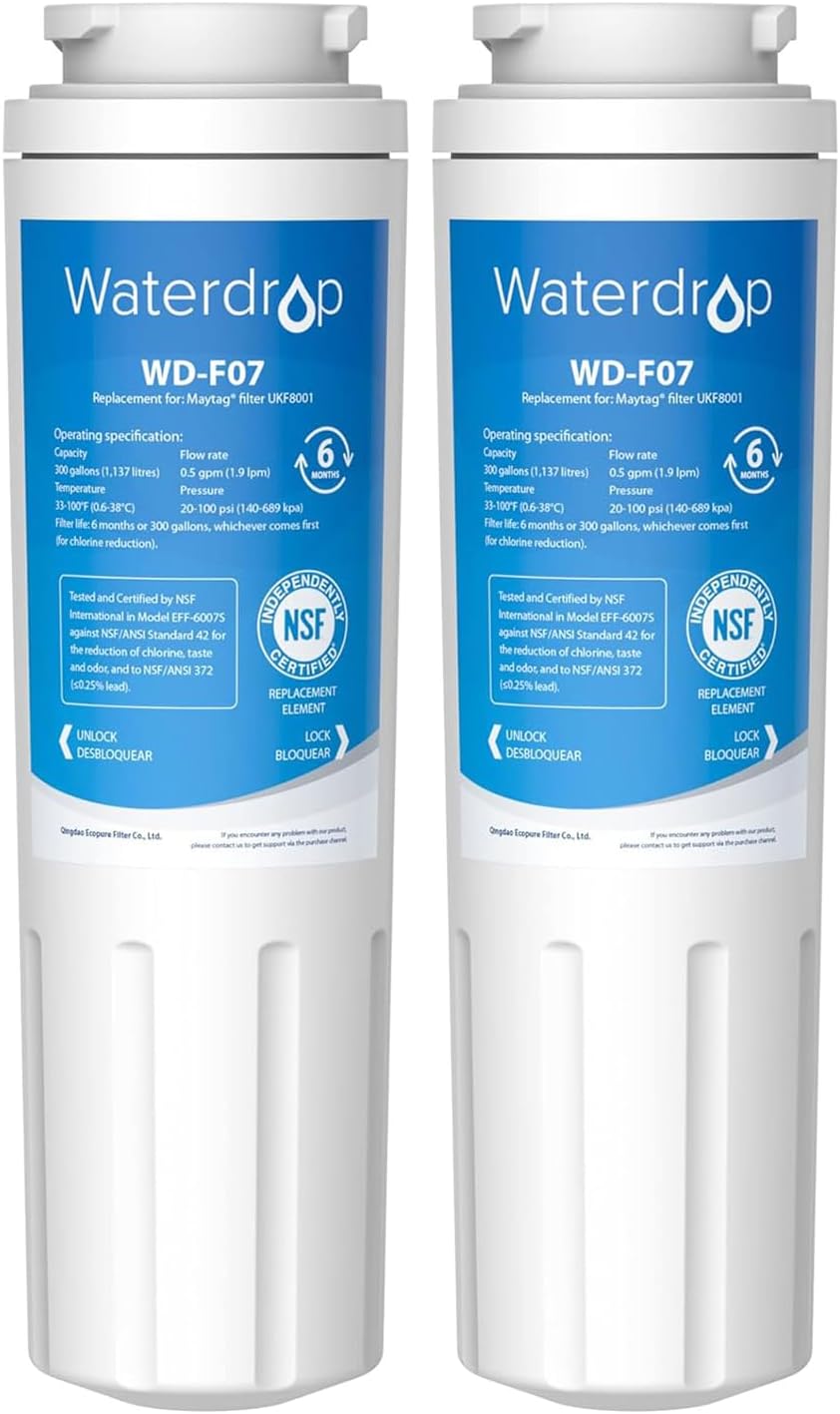 Amazon.com: AQUA CREST UKF8001 Replacement for EveryDrop Filter 4 ...