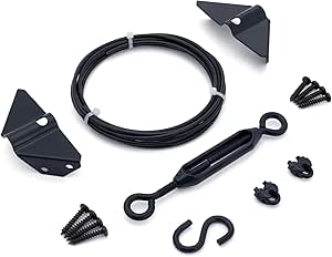 Amazon.com: HILLMASTER Durable Anti Sag Gate Kit for Wooden Fence, Anti ...
