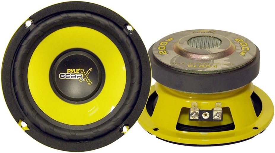 Pyle PLG54 200W 5 inch Mid Bass Woofer Driver Single : Amazon.co.uk ...