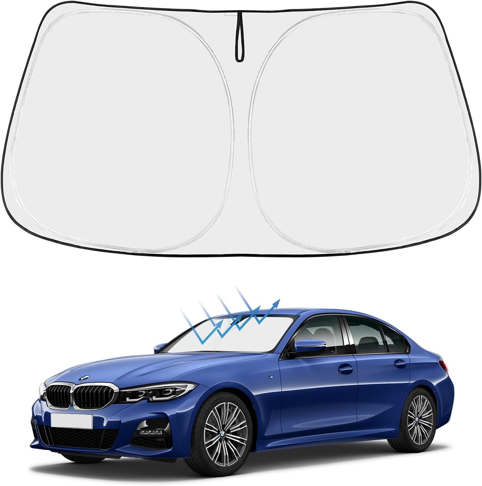 Amazon.com: Custom Fit Windshield Sun Shade for 2019 2020 2021 2022 ...