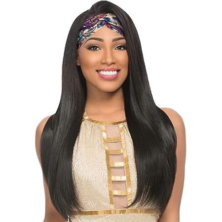 Amazon.com : Aminow Kinky Straight Headband Wig, Soft & Natural as ...