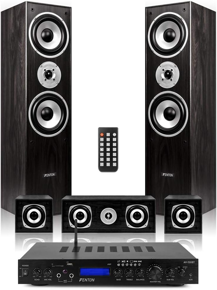 Logitech Z906 5.1 Surround Sound Speaker System, THX, Dolby & DTS ...