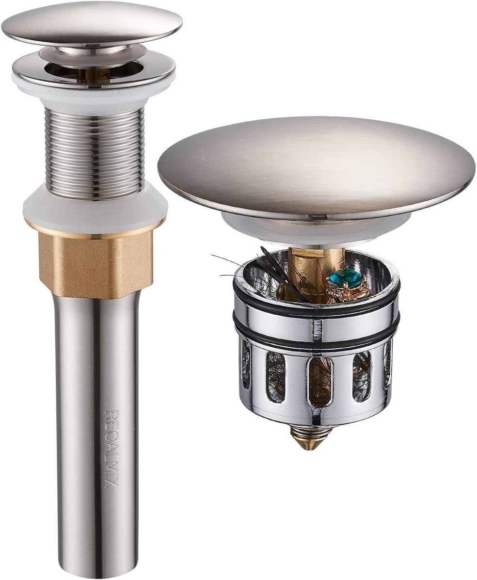 Amazon.com: Decor Star PU-005 1 1/2" Bathroom Faucet Vessel Vanity Sink ...