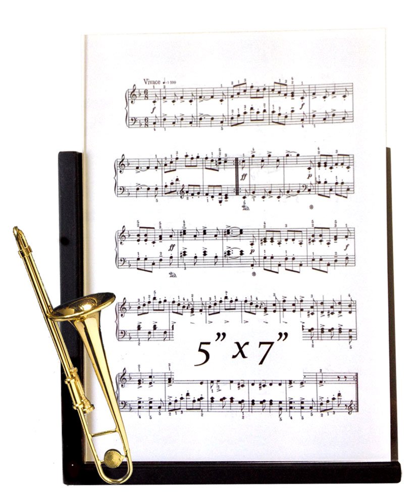 Amazon.com - Music Instrument Picture Frame Gold Trombone