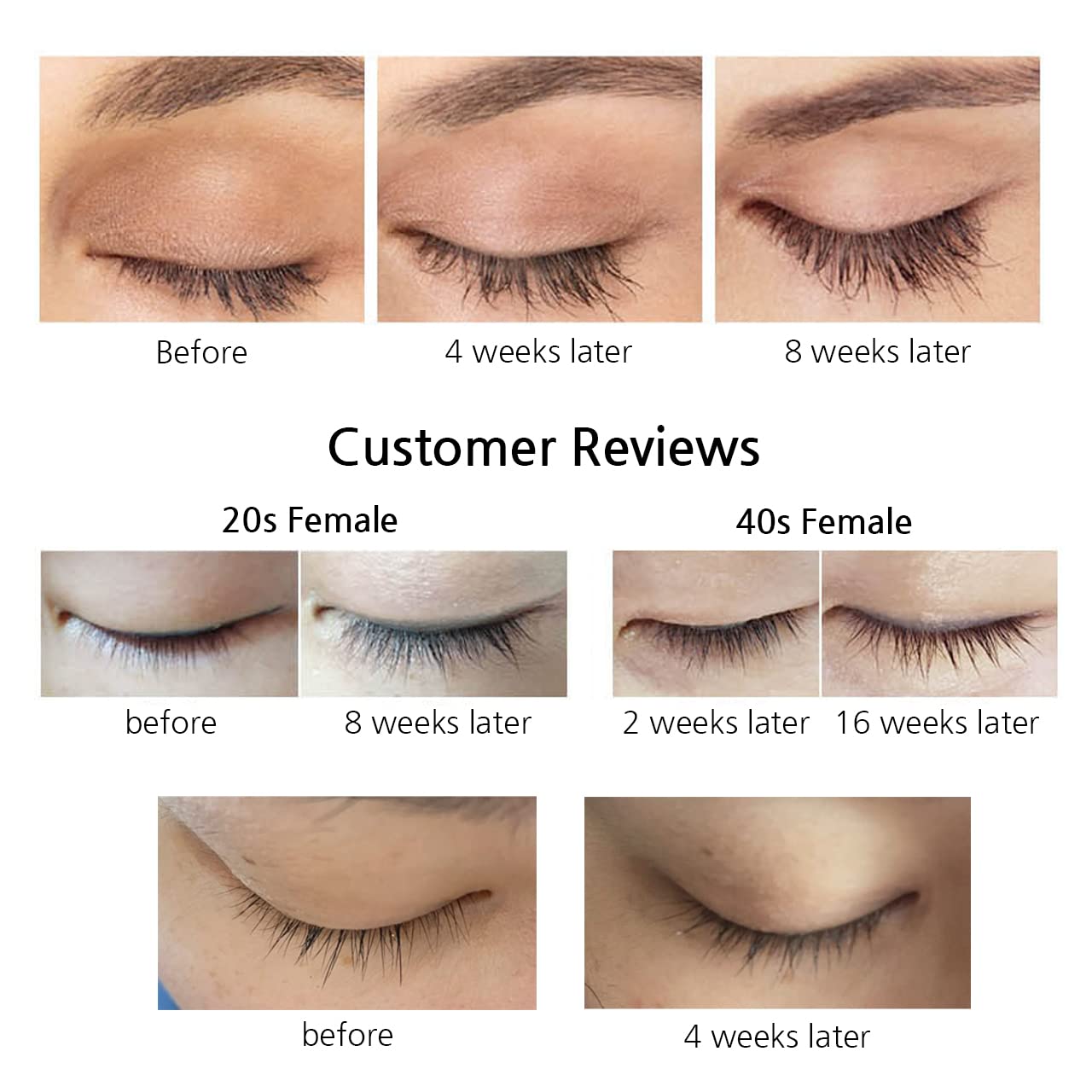 EVOBEAUTE EVOEYE Eyelash Formula 3ml 0.1fl oz Suplemen...B09Q85JMNV ...