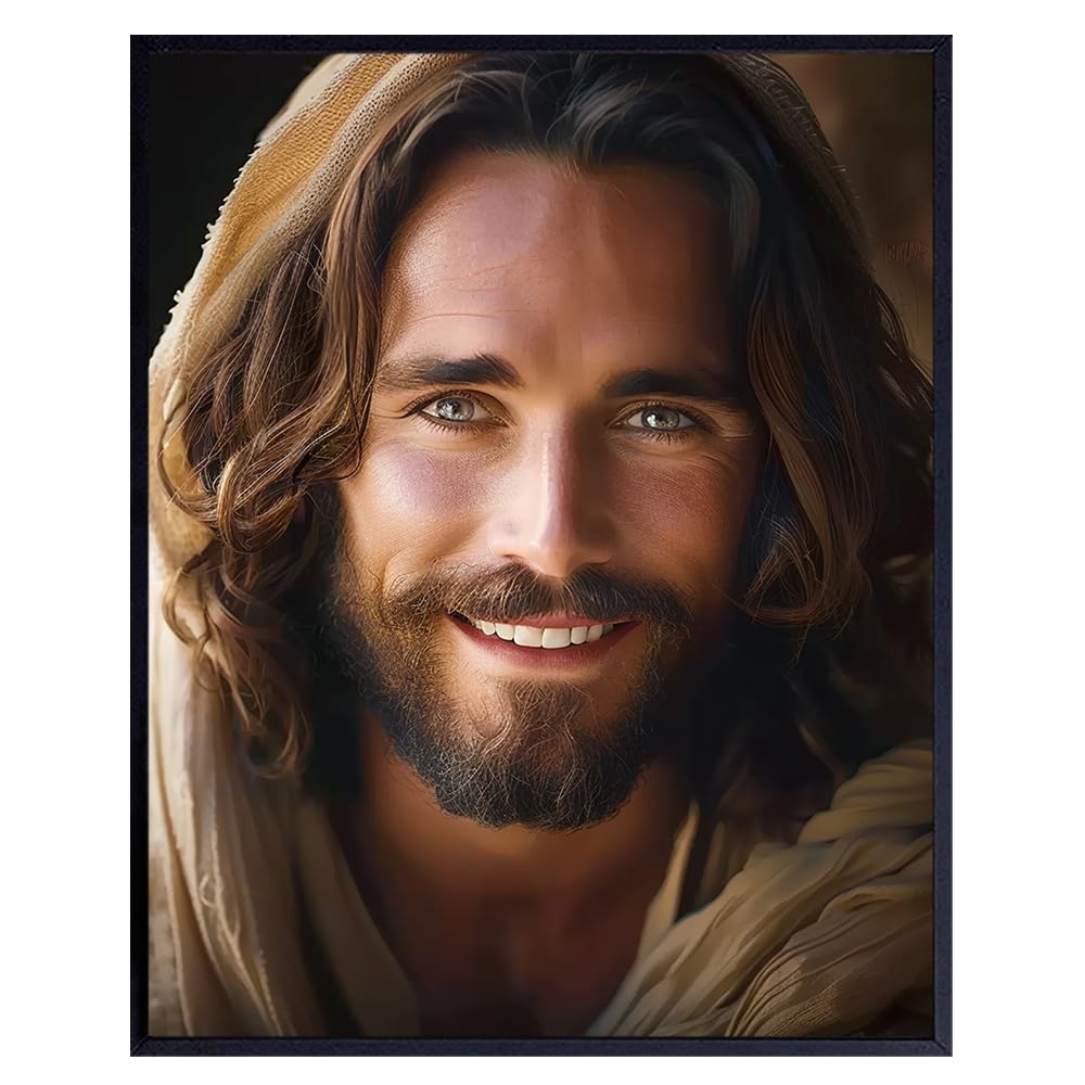 Amazon.com: Jesus Picture Christian Faith decor - Jesus Painting ...