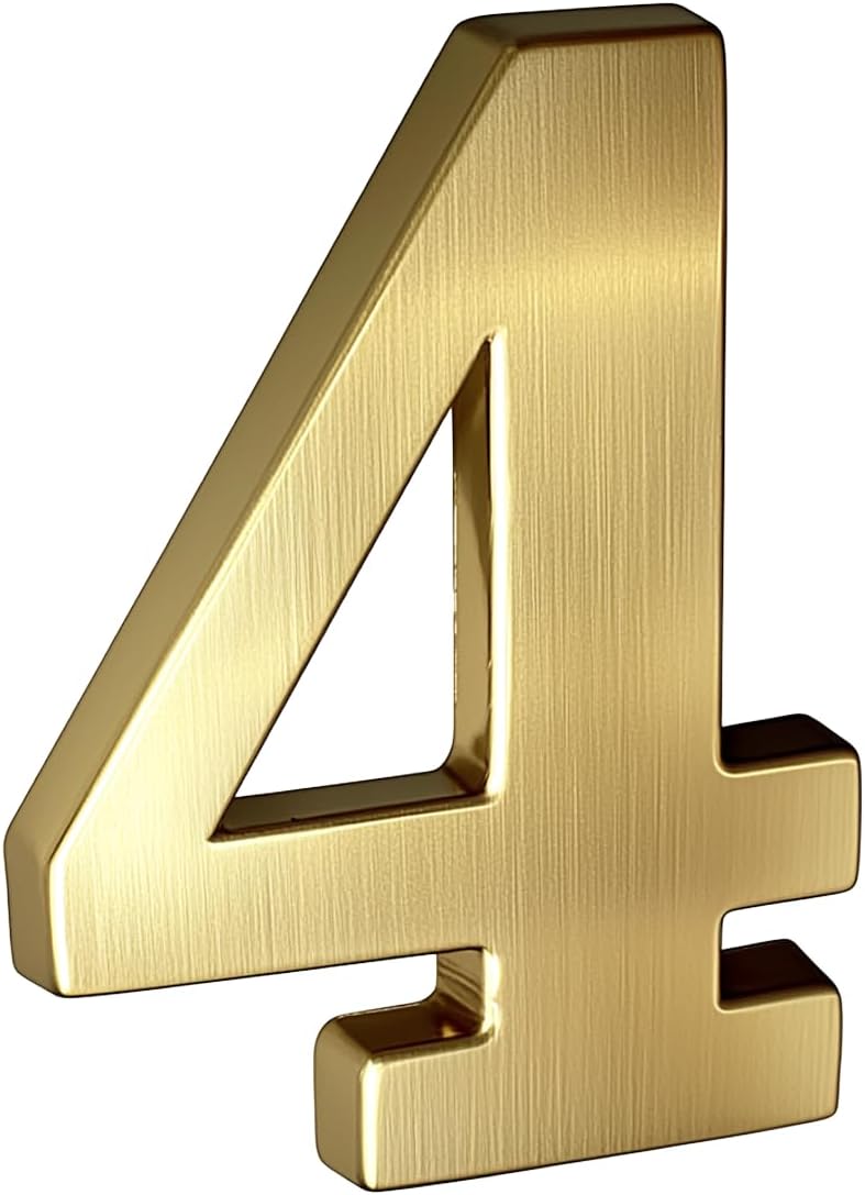 Amazon.com: 2-Inch Brass Mailbox Numbers – Pick Your Numbers ...