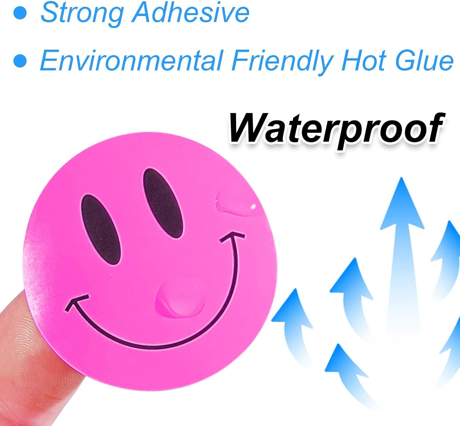 Buy Smile Face Stickers Happy Encourage Sticker 1 inch , Teacher Reward ...