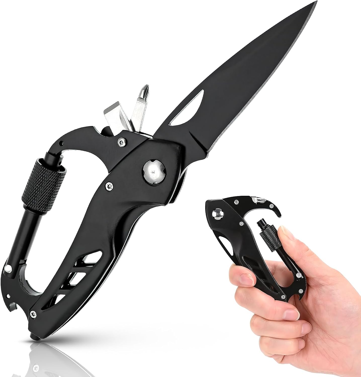 Pocket Multitool with Safety Locking Handy, Survival Gear for Camping ...