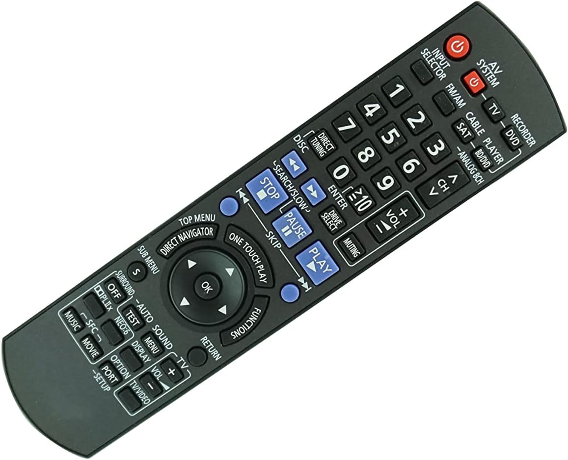Amazon.com: HCDZ Replacement Remote Control for Panasonic Technics ...