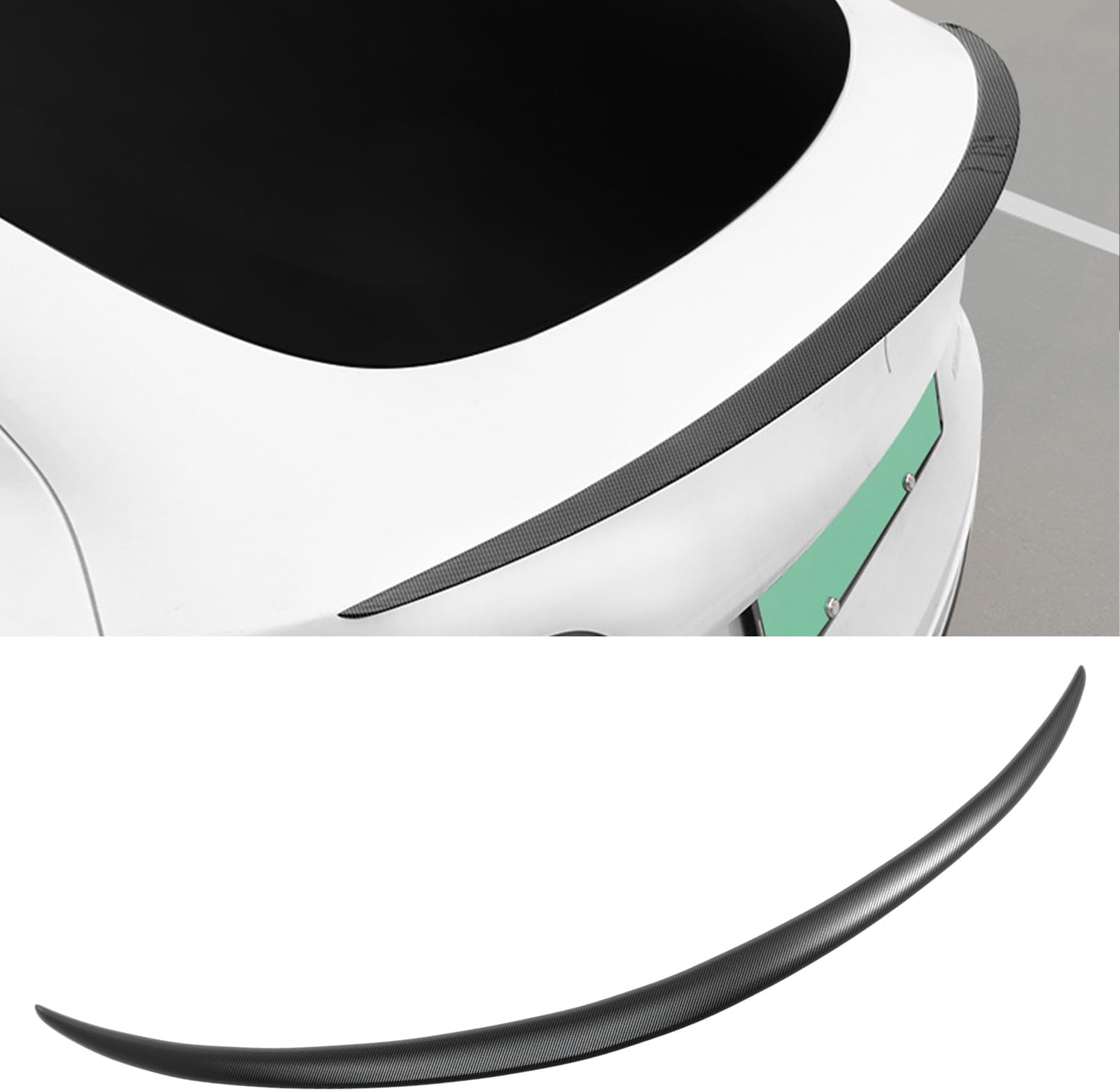 Amazon.com: Rongxu auto Fit for Tesla Model 3 Spoiler, Original Rear ...