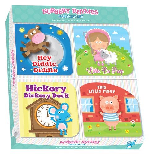 Amazon.com: Baby Gift Set 4pk Nursery Rhymes: 9781628850727: Kidsbooks ...
