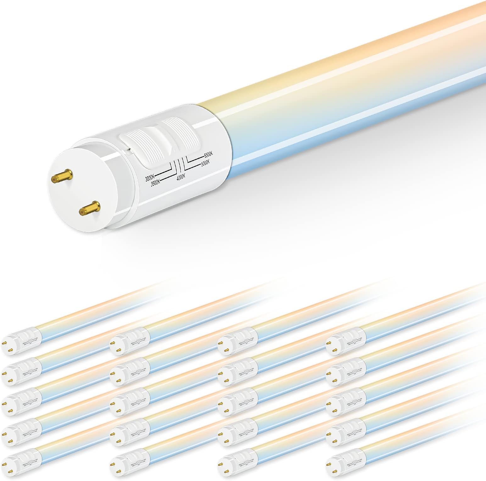 PHILIPS LED Dimmable InstantFit 4-Foot T5 Tube Bulb, 3500 Lumen ...
