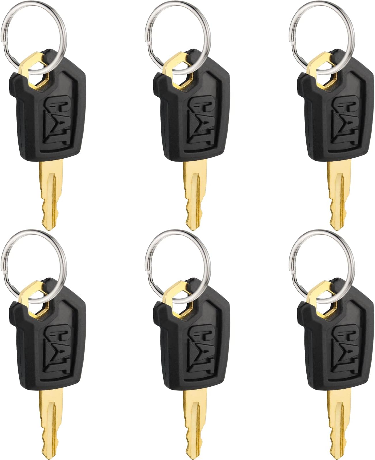 Amazon.com: Aree Cat Keys For Caterpillar Heavy Equipment 2 Packs ...