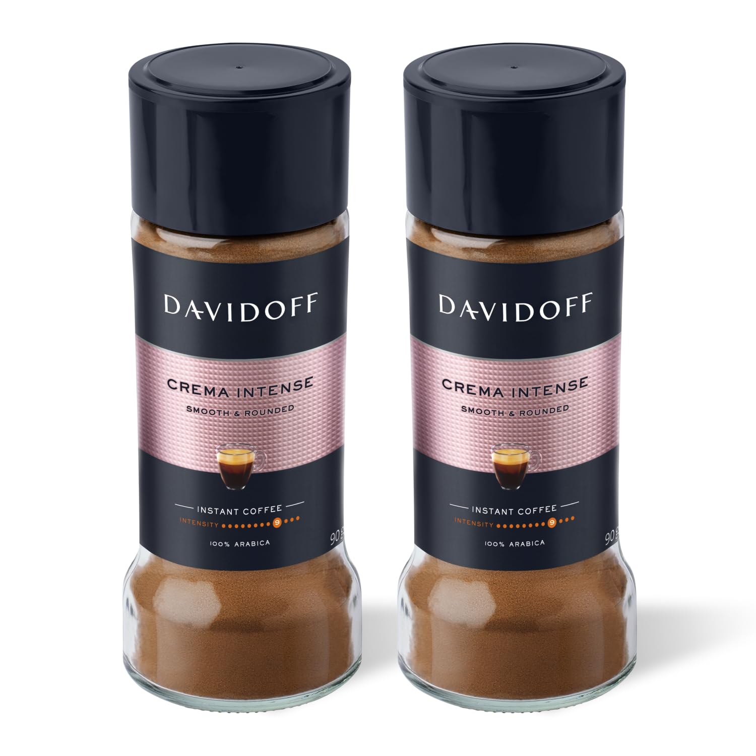Amazon.com : DAVIDOFF Crema Intense Instant Coffee - Smooth and Rounded - Full-body. Delicate ...