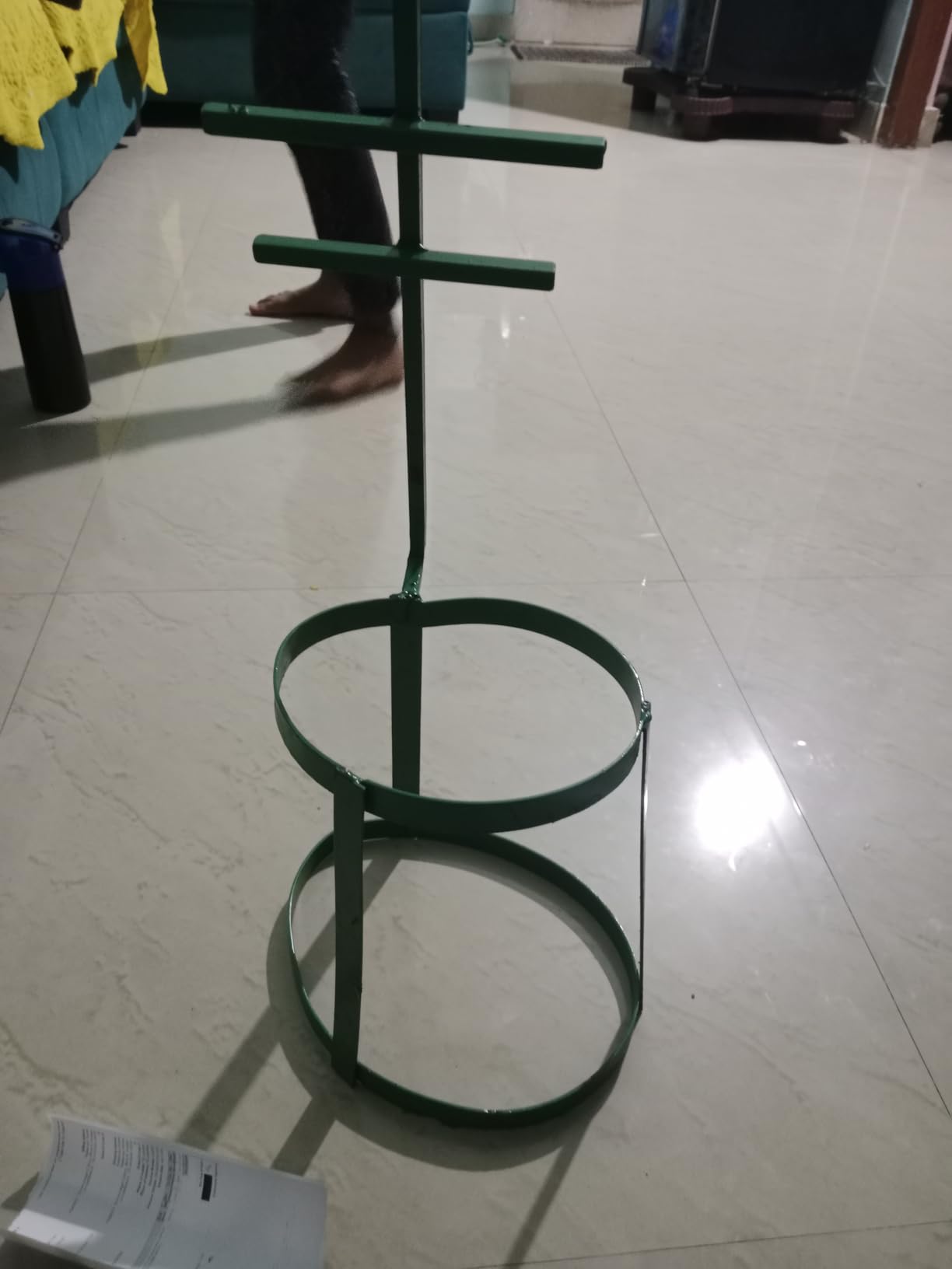 Buy PujaNPujari Stand for Saree Draping for Varamahalakshmi Idol,Iron ...