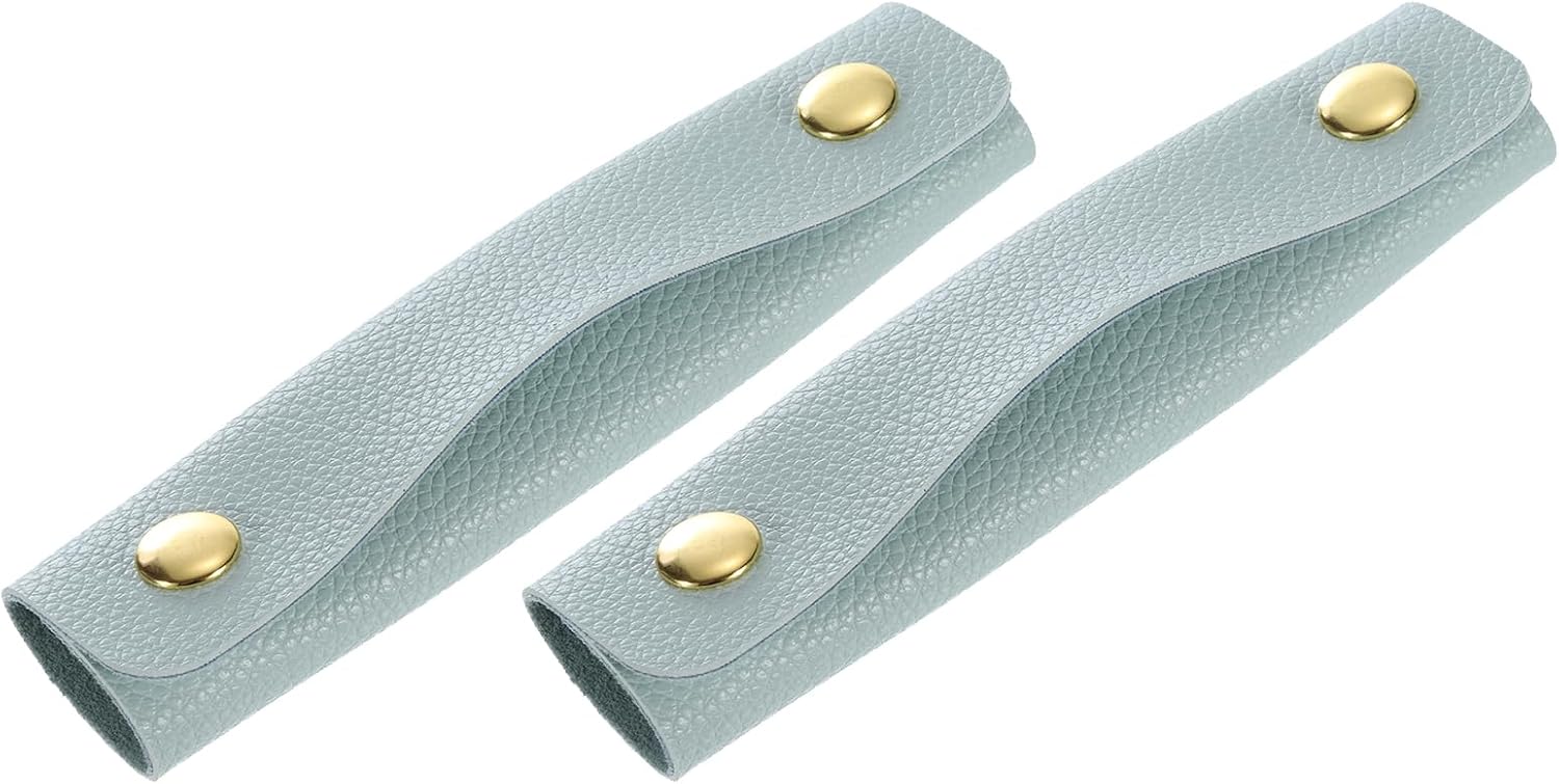 Amazon.com: uxcell 2Pcs Handbag Handle Wrap Covers, PU Leather Luggage ...