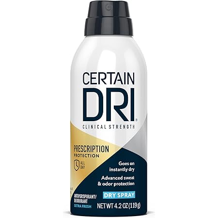 Amazon.com : Certain Dri Prescription Strength Clinical Antiperspirant ...