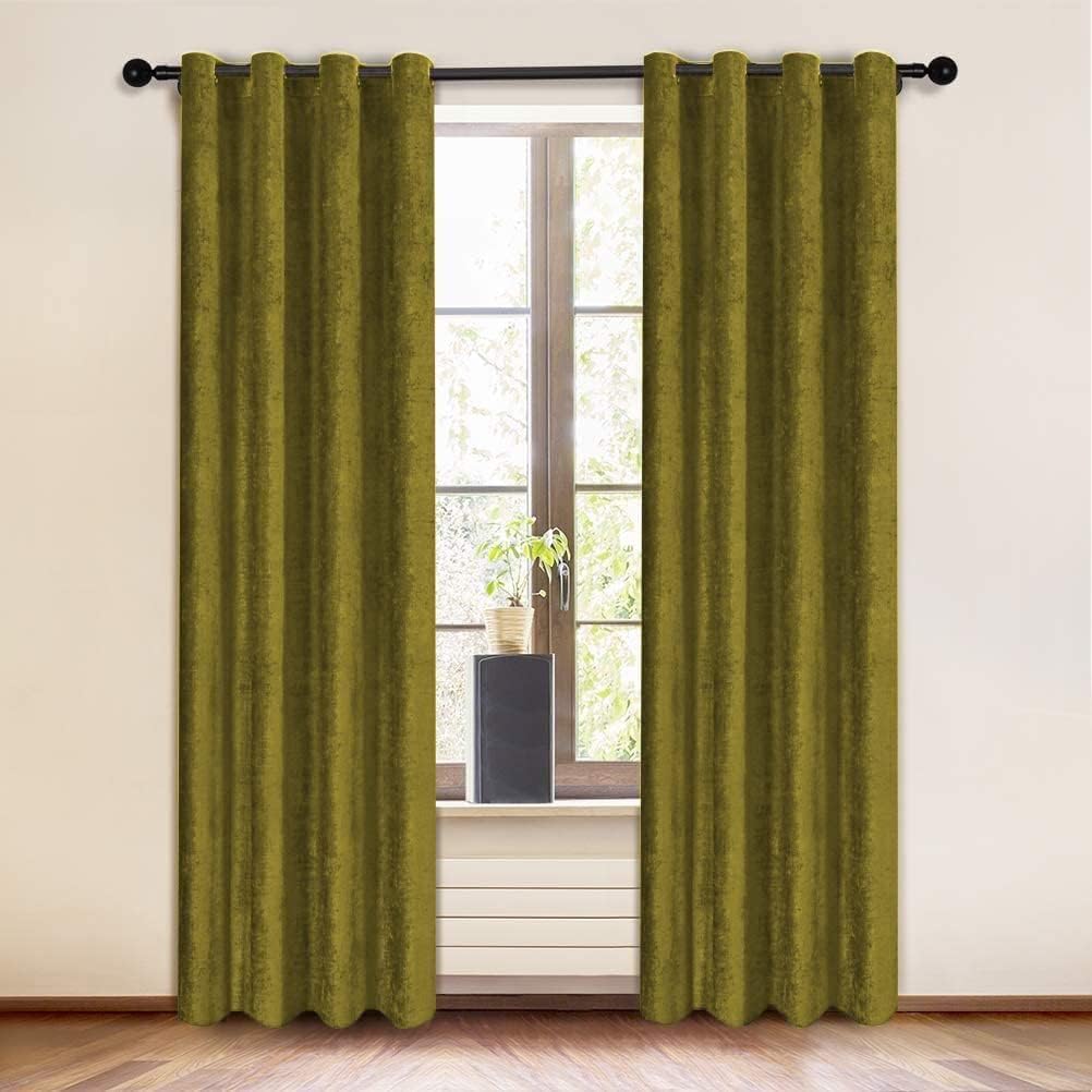 Amazon.com: DPS Cotton King Grommet Top Room Darkening Chenille ...