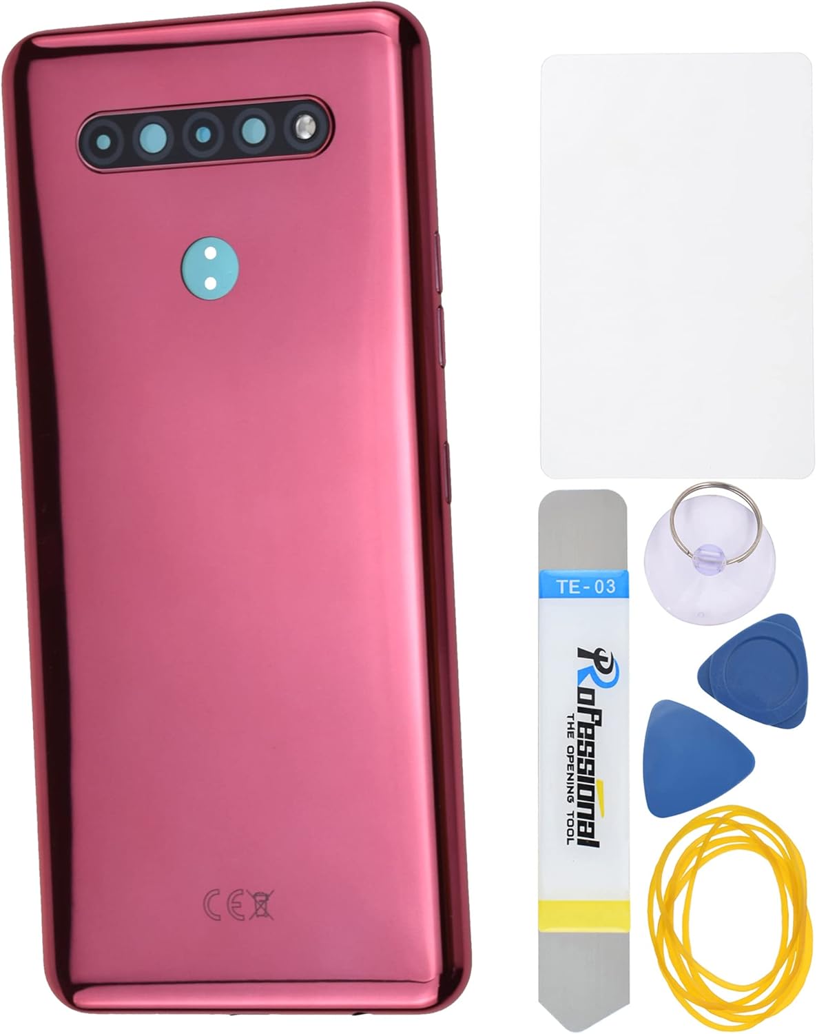 Amazon.com: Red Plastic Cover Housing Door Replacement Backs for LG ...