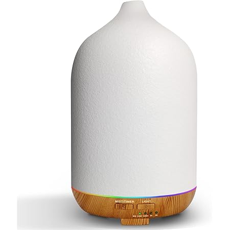Amazon.com: Ceramic Diffuser,Stone Essential Oil Diffuser, Ultrasonic ...