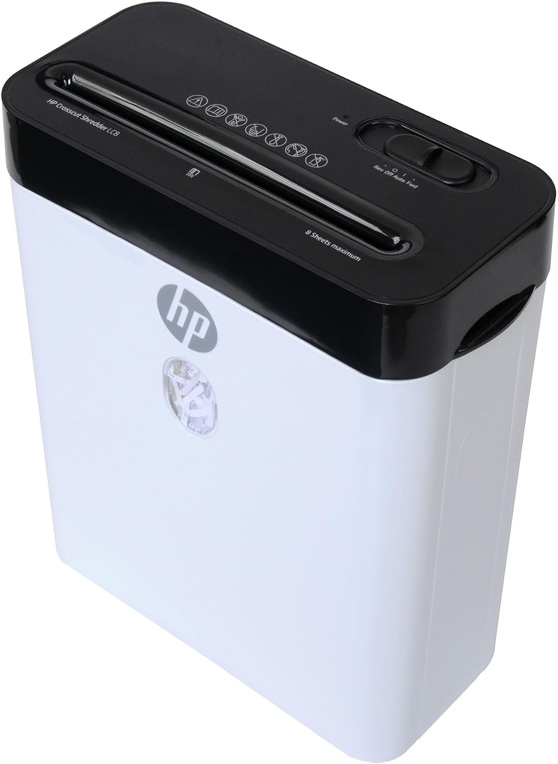 Amazon.com : HP LC8 8-Sheet 3.2-Gallon Basket 68DB Crosscut Shredder ...