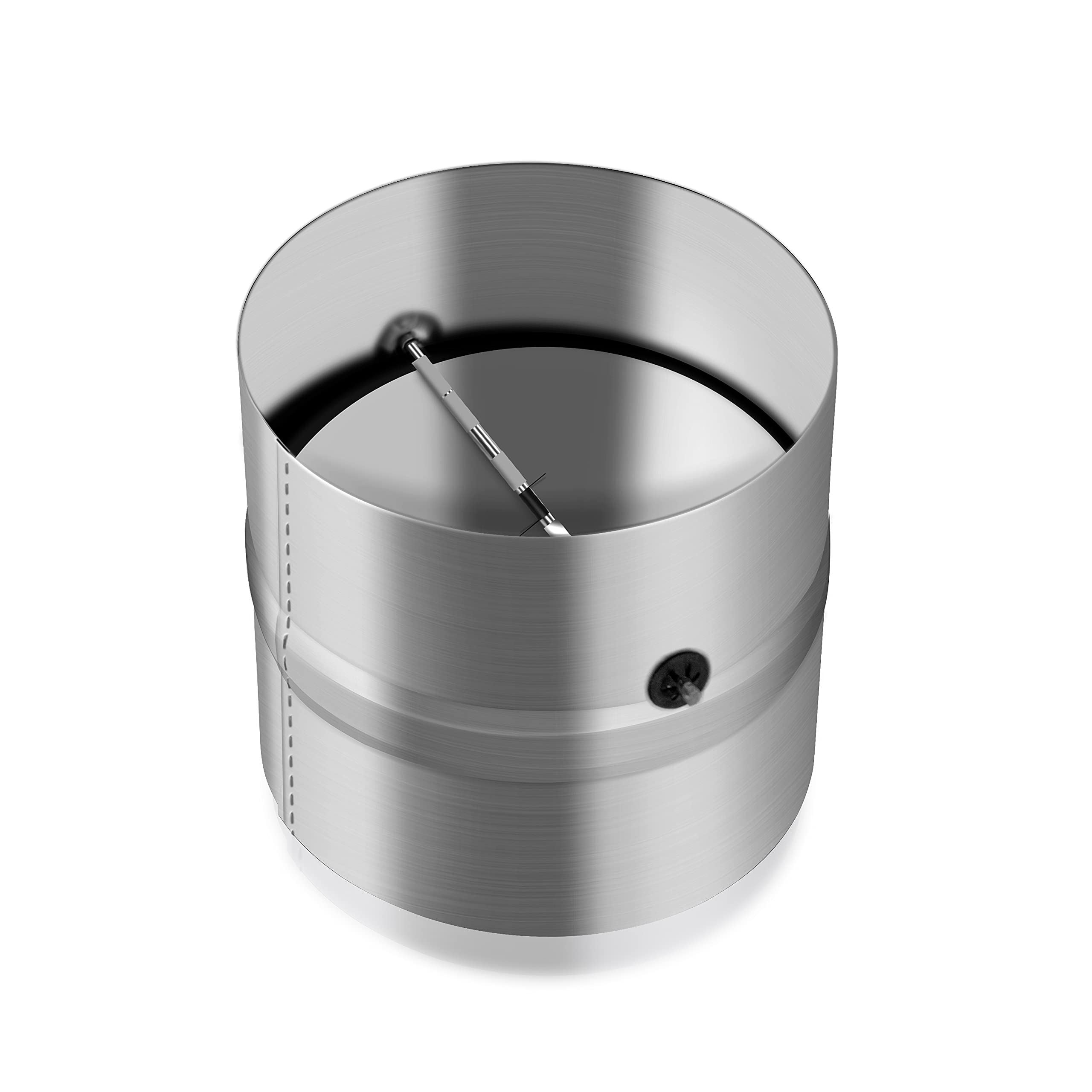 Buy FRESH SPEED 8-Inch Professional Backdraft Damper Shutter Connector ...