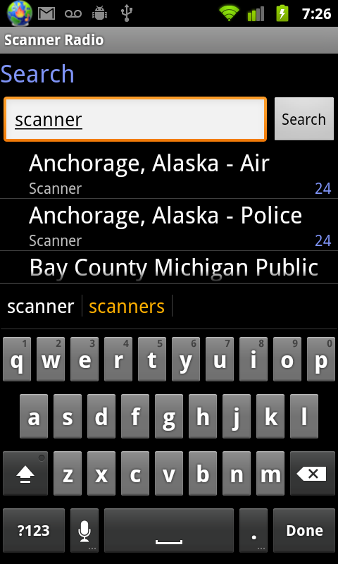 Scanner Radio - App on Amazon Appstore