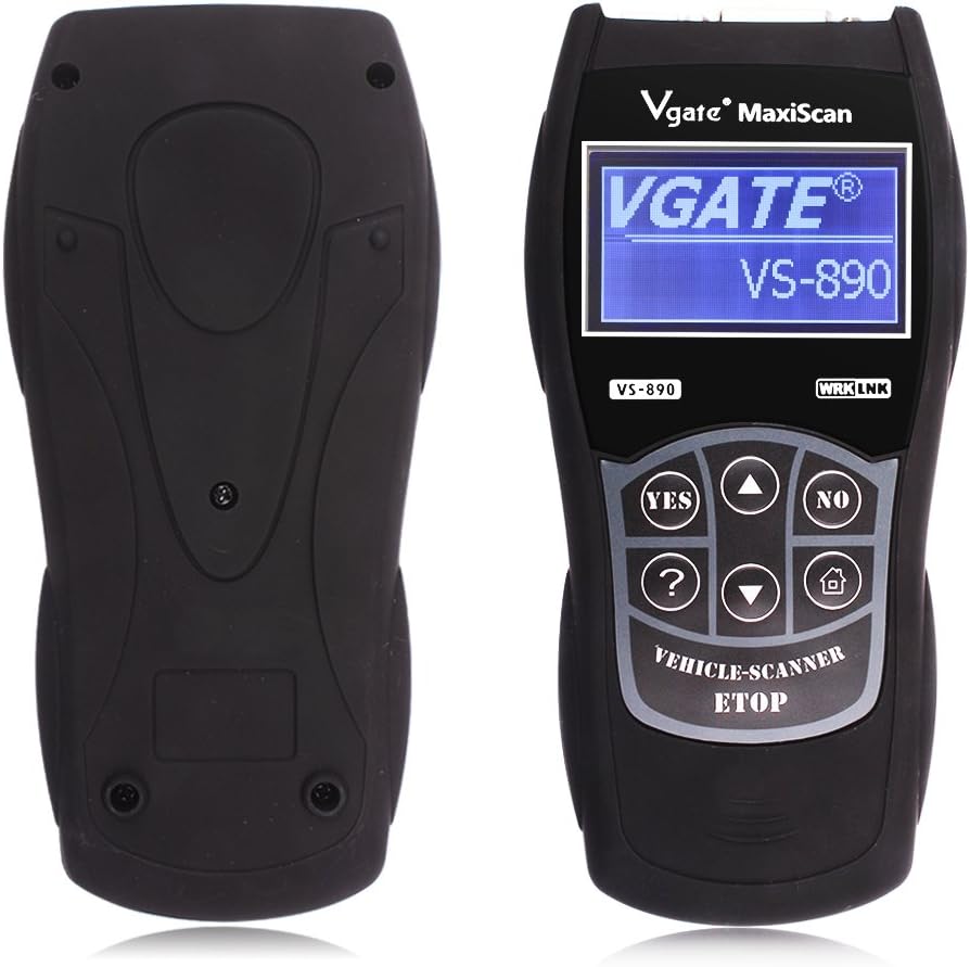Profssional OBD2 EOBD Diagnostic Tool VS890 MaxiScan Vgate OBD SCAN ...