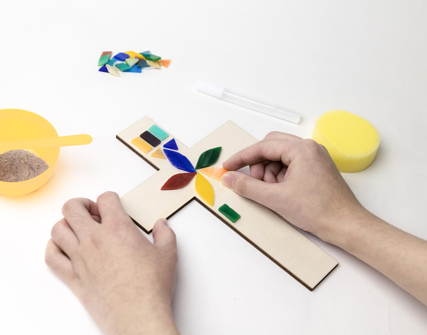 Snapklik.com : 3pcs Wooden Mosaic Base, Various Shapes Mosaic ...