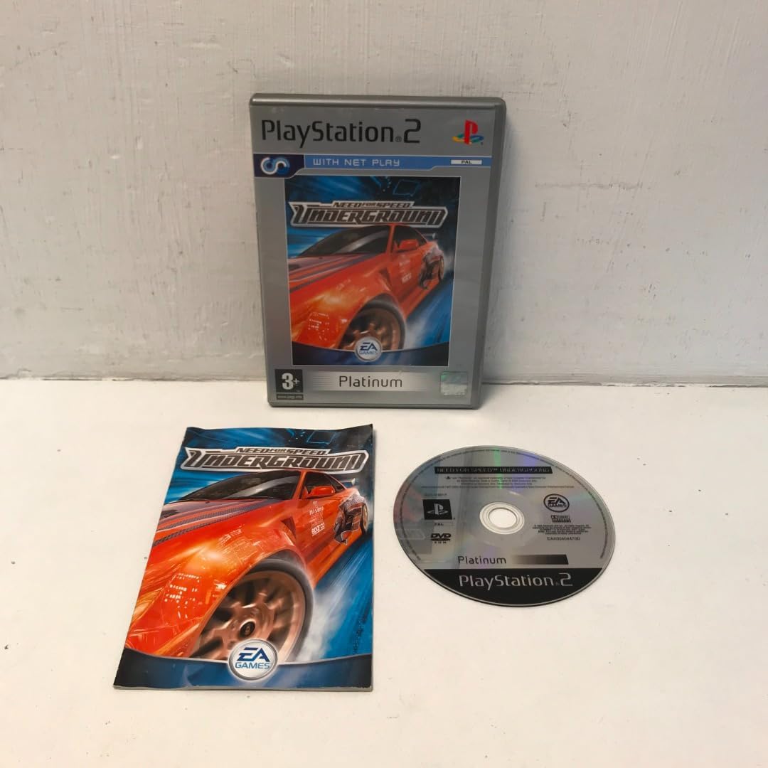 Need for Speed Underground Platinum (PS2) : Amazon.co.uk: PC & Video Games