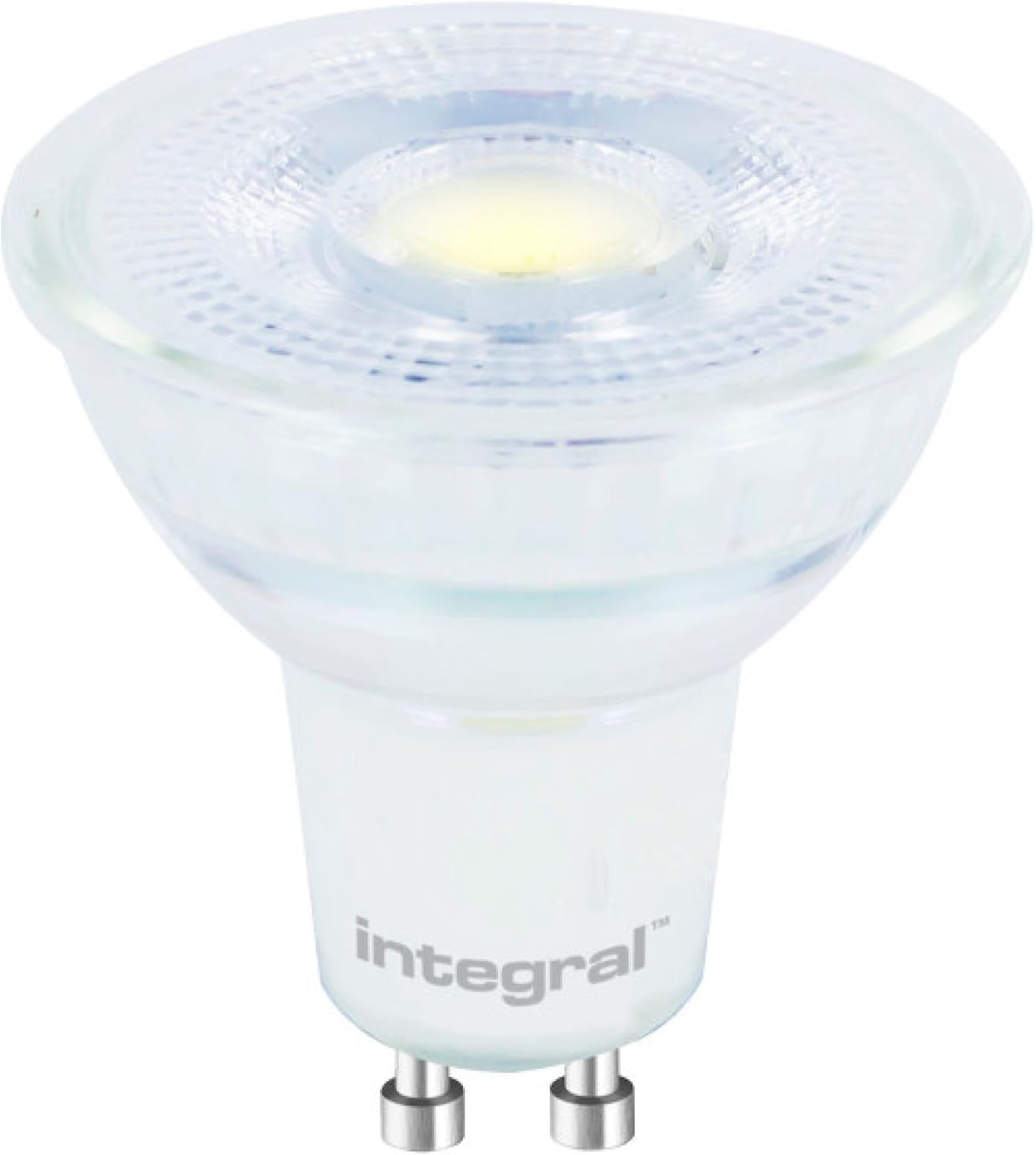 Integral LED GU10 Glass PAR16 4.7W (53W) 6500K 425lm Non-Dimmable Lamp ...
